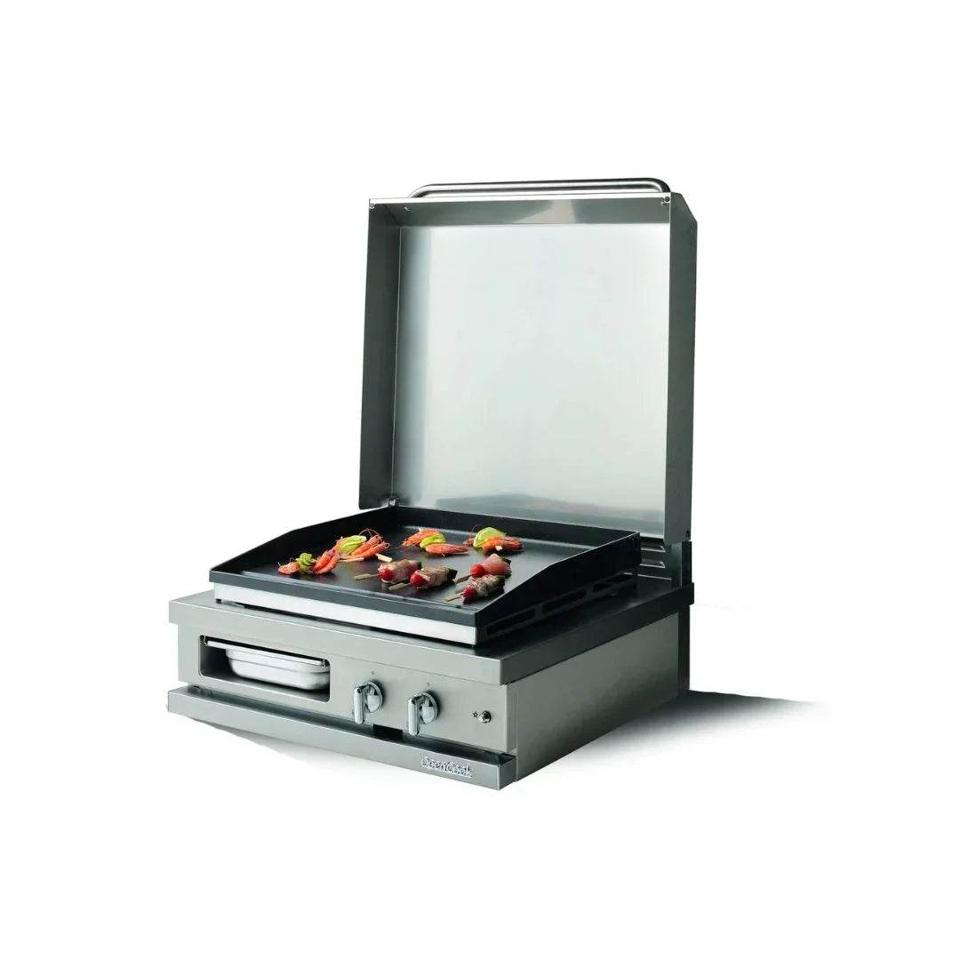 Lacanche Open' Cook - 700mm Wide Integrated Enamelled Plancha Hob with ...