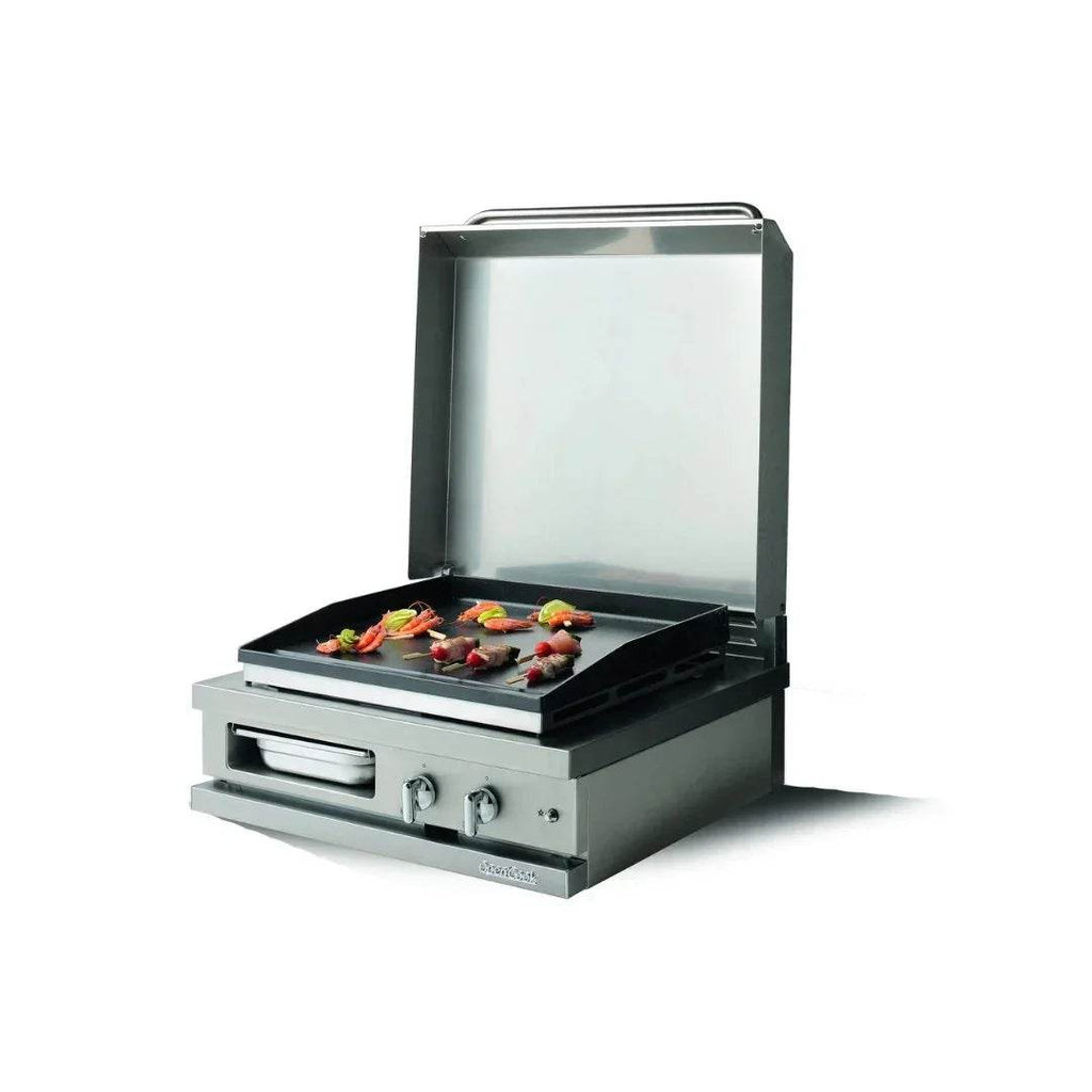 Lacanche Open' Cook - 700mm Wide Integrated Enamelled Plancha Hob with ...