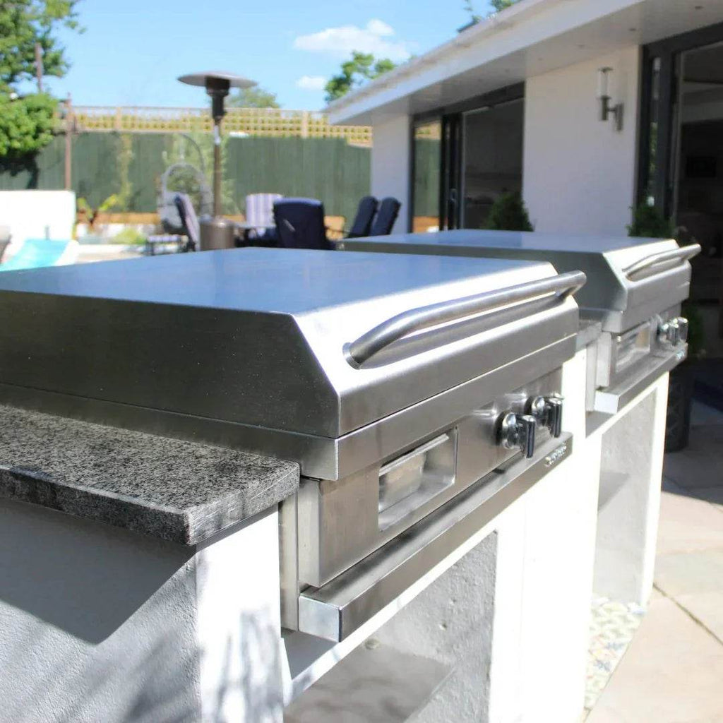 Lacanche Open' Cook - Integrated Gas Plancha and 5kW Burners Hob with ...